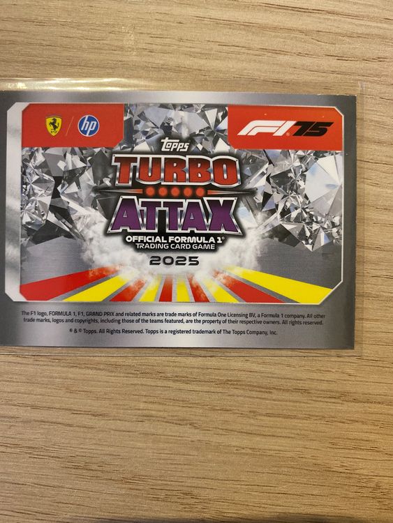 Topps Turbo Attax 2025 Charles Leclerc Signature Style (Neu (gemäss ...