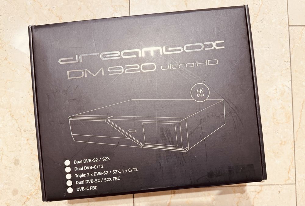 Dreambox DM920 UHD 4K SAT (Neu (gemäss Beschreibung)) in Taverne für CHF 214 – mit Lieferung auf ...