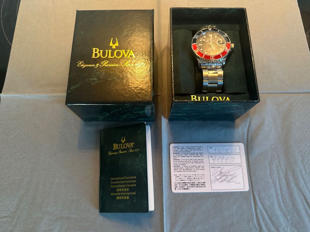 Bulova - Submariner - 91910 - Herren (Neu und originalverpackt) in Murg ...