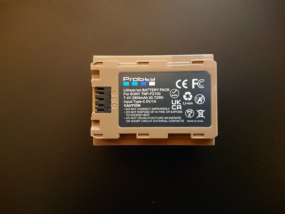 NEU - NP-FZ100 NP FZ100 Akku Rechargeable Battery Pack Typ C (Neu und ...