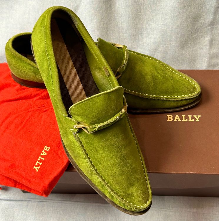 BALLY Loufer aus Nubukleder Gr 39.5 ( 40 40,5). Top Zustand! (Gebraucht ...