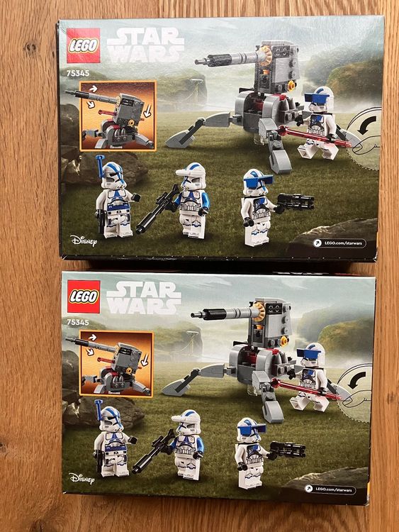 Lego 75345 Star Wars 501st Clone Trooper Battle Pack (2x) | Kaufen auf ...