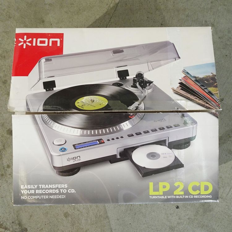 Ion LP 2 CD Plattenspieler m. CD-Brenner (Neu (gemäss Beschreibung)) in ...