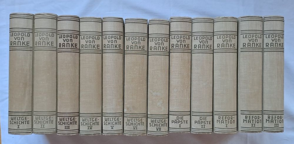 Leopold von Ranke - Historische Meisterwerke - 12 Bände (Gebraucht) in ...