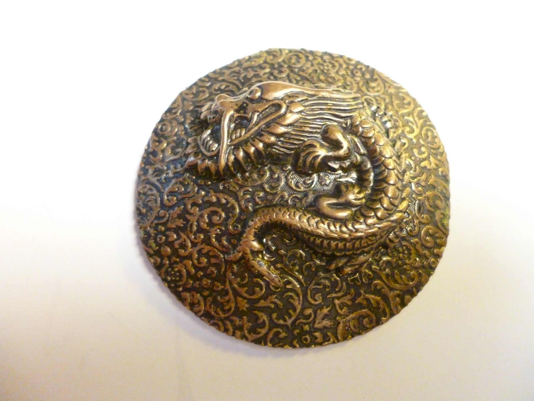 Broche vintage Dragon couleur bronze (D'occasion) à Montreux pour CHF 5 ...