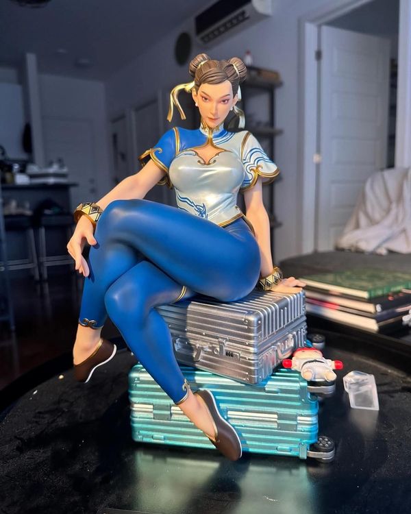 Chun Li Statue by Hao Bo studio scale 1/4 (Neuf (Voir description)) à ...