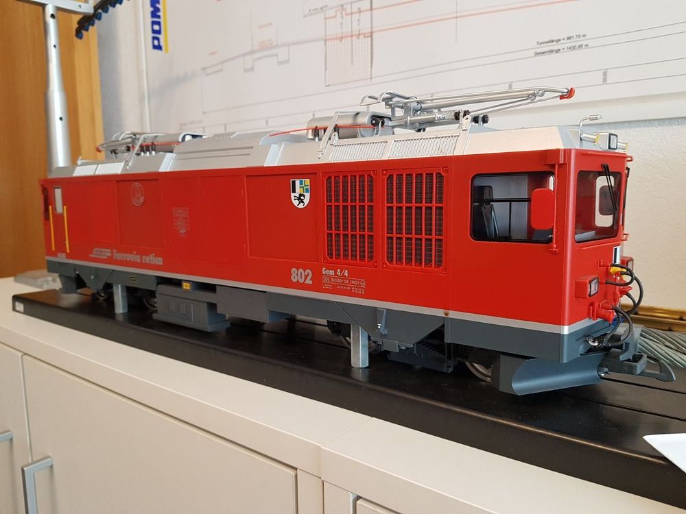 LGB KISS RhB Gem 4/4 802 Murmeli (Neu (gemäss Beschreibung)) in Rekingen AG für CHF 2250 – nur ...