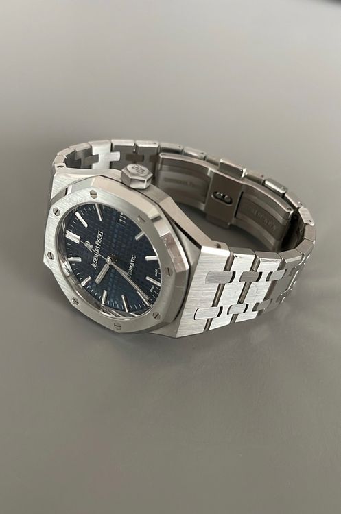Audemars Piguet Royal Oak 15450st Blue dial (37mm) (Gebraucht) in ...