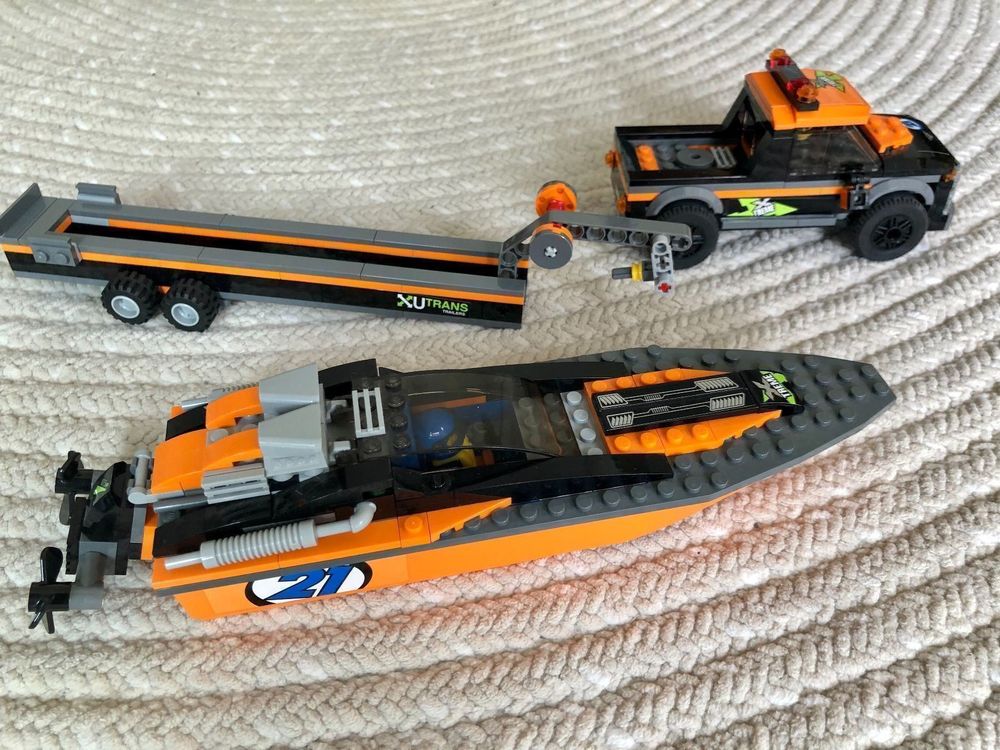 Lego City 60085 Allradfahrzeug Powerboot | Kaufen auf Ricardo
