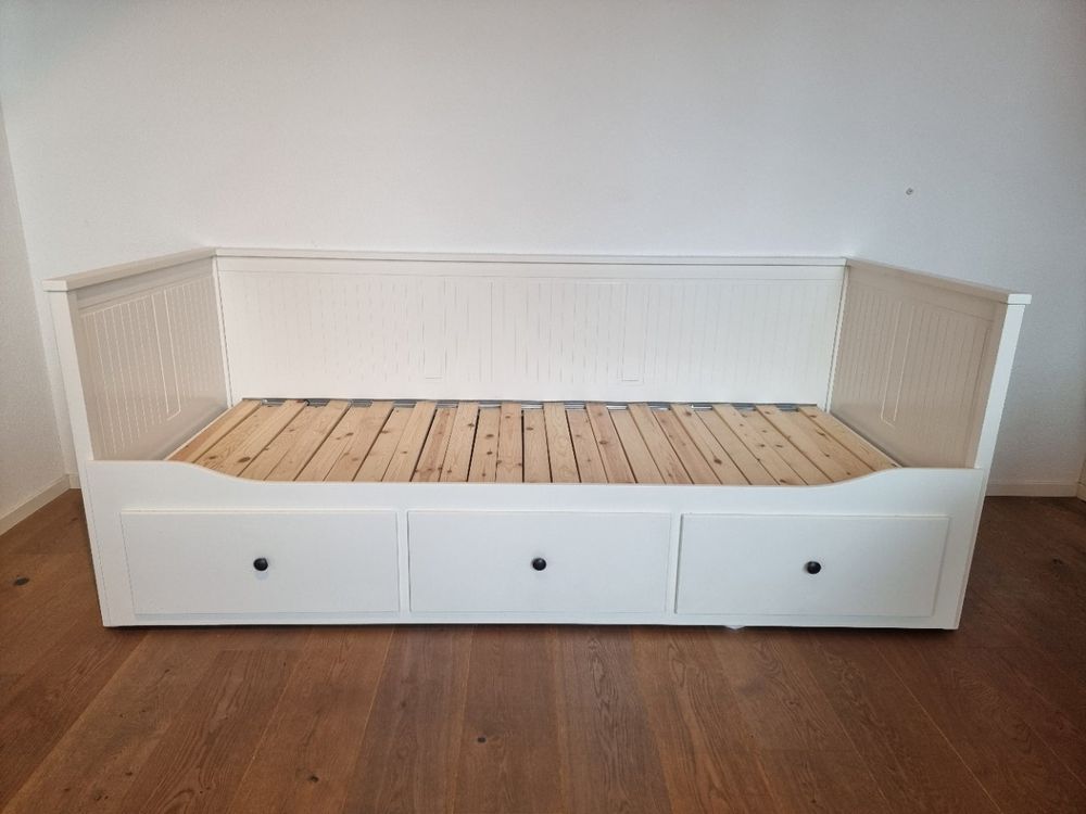 Ikea Hemnes Tagesbettgestell 3 Schubladen Weiß 80x200 Cm Kaufen Auf
