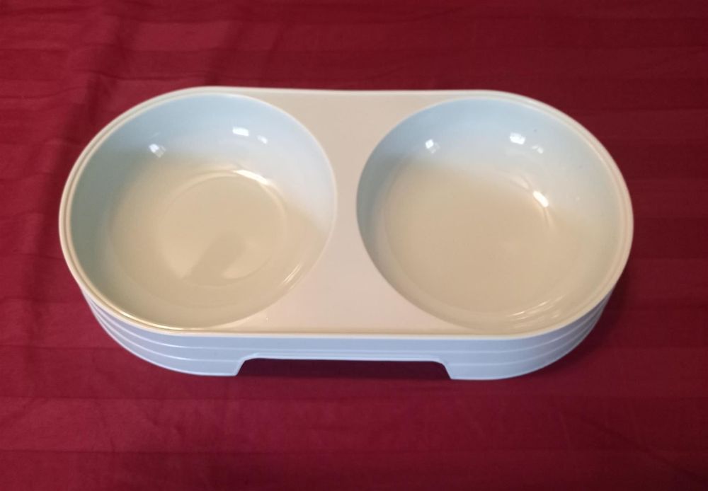 Doppelte Futterschüssel Katzen Welpen - Double bol alimenta. (Neu und originalverpackt) in ...