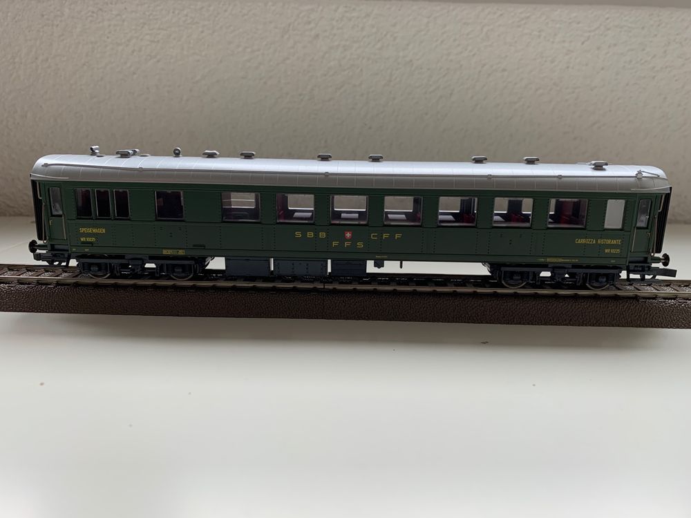 ROCO 44876, SBB-Speisewagen schwere Stahlausführung (Neu und ...