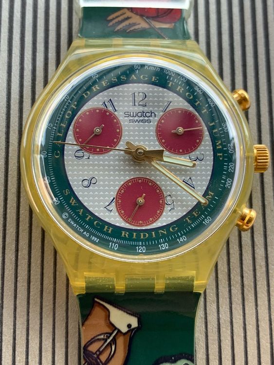 SWATCH*CHRONO*SCK102*RIDING STAR*NEU* 1993*SPRING/SUMMER | Kaufen auf ...