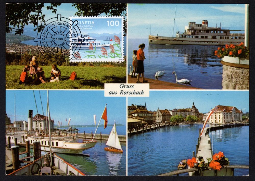 Maximumkarte Bodensee Schifffahrt - Vintage (Neu (gemäss Beschreibung)) in Dottikon für CHF 4.5 ...