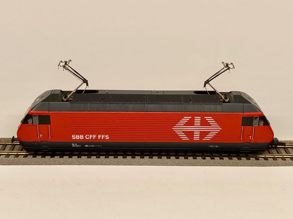 Roco 43655 (H0 GS) SBB Re 460 001-1 rot „Lötschberg“ digital | Kaufen ...