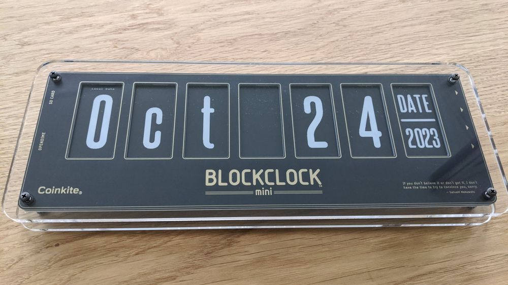 BLOCKCLOCK mini | Kaufen auf Ricardo