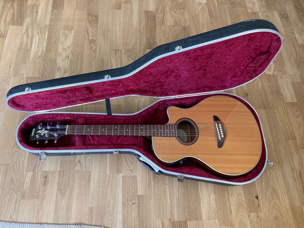 yamaha apx electro acoustic guitar with hard case | Kaufen auf Ricardo