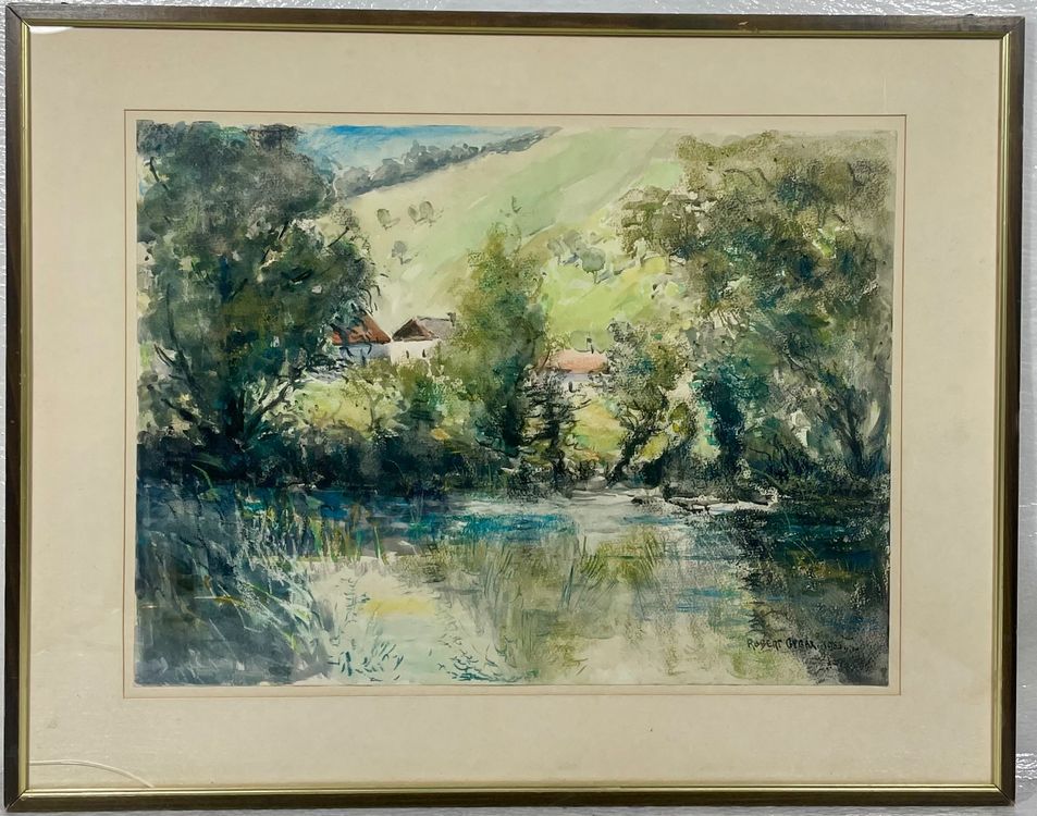 ROBERT GYGAX 1881- 1969 Landschaft Aquarell (Gebraucht) in Root für CHF 15 – mit Lieferung auf ...
