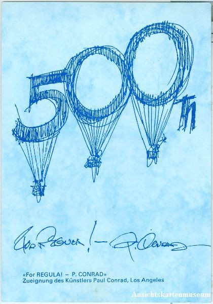 Ballonpost - 500. Regula Hug + 1985 | Kaufen auf Ricardo