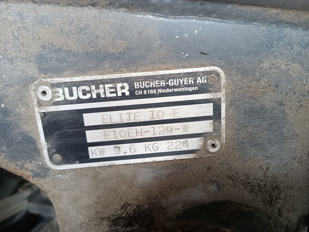 BUCHER ELITE 10 Hydrostat Mäher Motofacheuse Falciatrice (Defekt) in ...