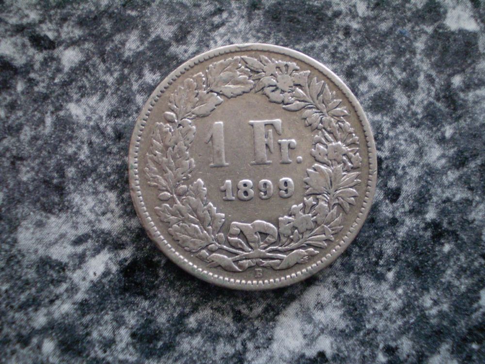 1 Fr.1899 !!! Rar !!! ab 1.- !!! (Gebraucht) in Dierikon für CHF 2 – mit Lieferung auf Ricardo ...