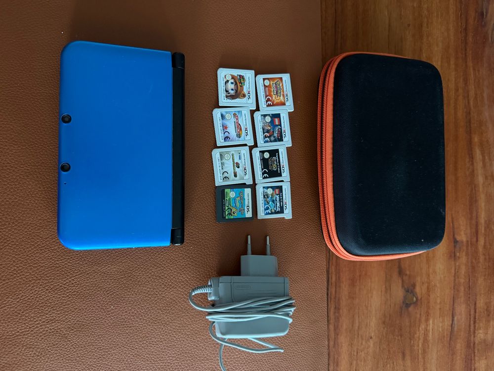 Nintendo 3DS XL + 8 Spiele + Tasche zu verkaufen (Gebraucht) in ...