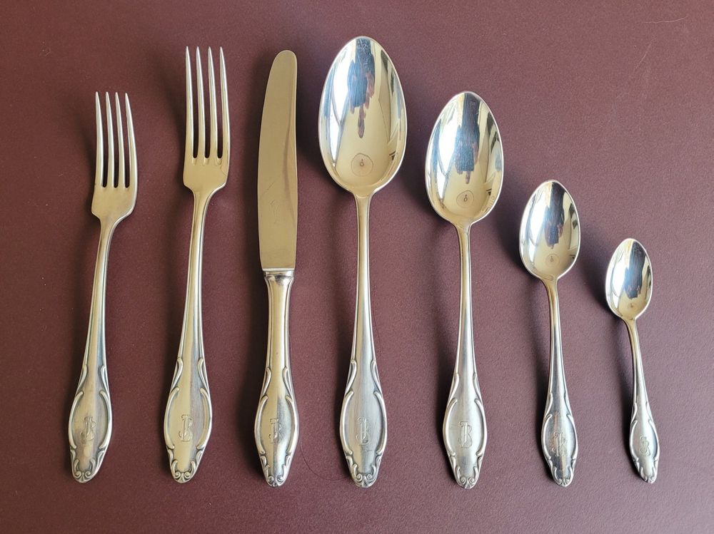 Silberbesteck 42 teilig Wellner Patent 90 | Kaufen auf Ricardo