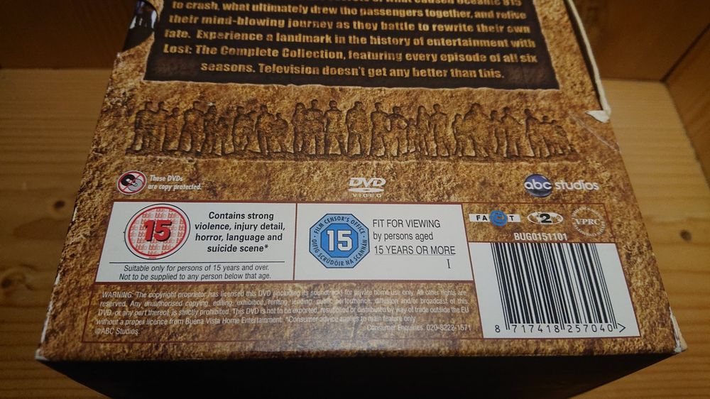 LOST Staffel 1 bis 6 Komplette Serie auf DVD (Gebraucht) in Wilderswil ...