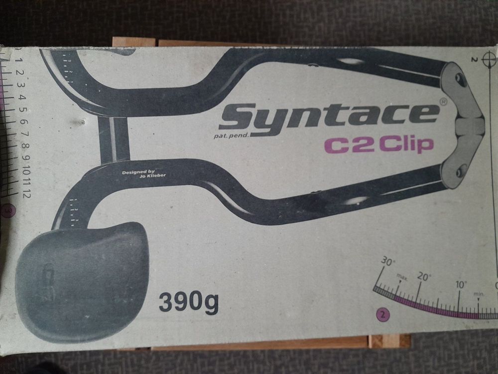 Triathlon Lenkeraufsatz Syntace C2 Clip (Neu und originalverpackt) in ...