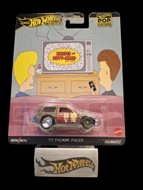Hot Wheels Premium 2024 Beavis and Butt-Head 77 Packin Pacer (Neu und ...