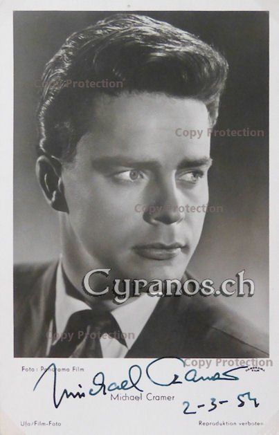 Michael Cramer (1930-2000 Schauspieler - Autogramm | Kaufen auf Ricardo