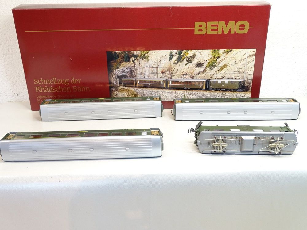 Bemo 7215 100 Schnellzug Set, RhB, H0m (Gebraucht) in Wohlen für CHF 150 – mit Lieferung auf ...