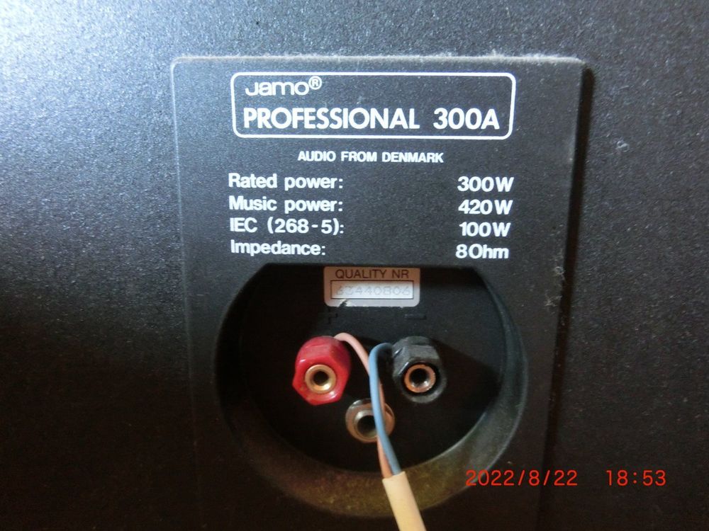 JAMO Professional 300 (Gebraucht) in Tagelswangen für CHF 220 – nur ...