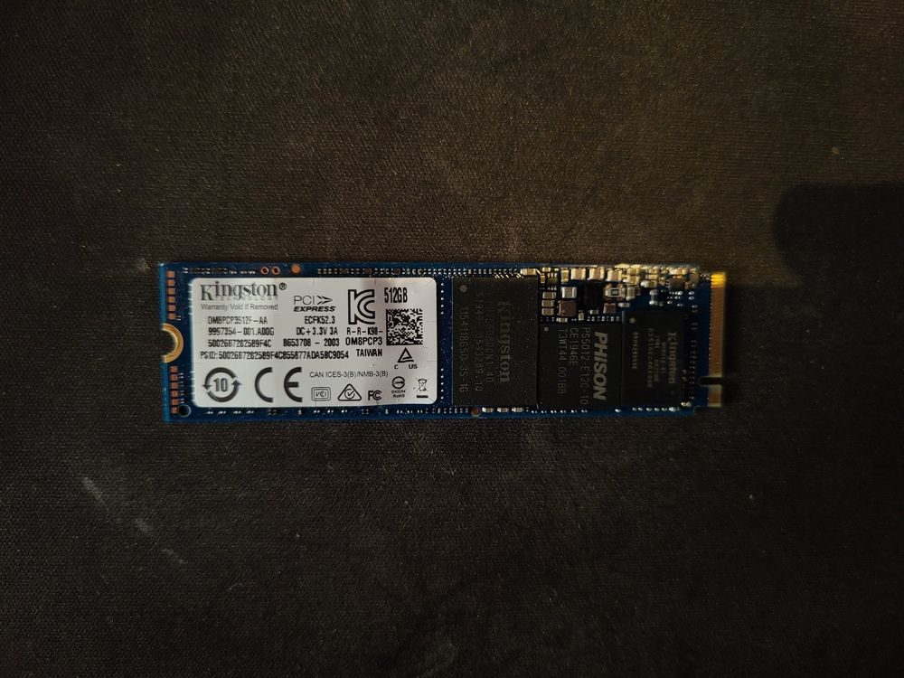 Kingston SSD 512GB M.2 NVME (Gebraucht) in Unterengstringen für CHF 20 ...