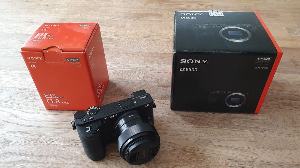 Sony alpha 6500 inkl. Sony E35mm 1,8 | Kaufen auf Ricardo