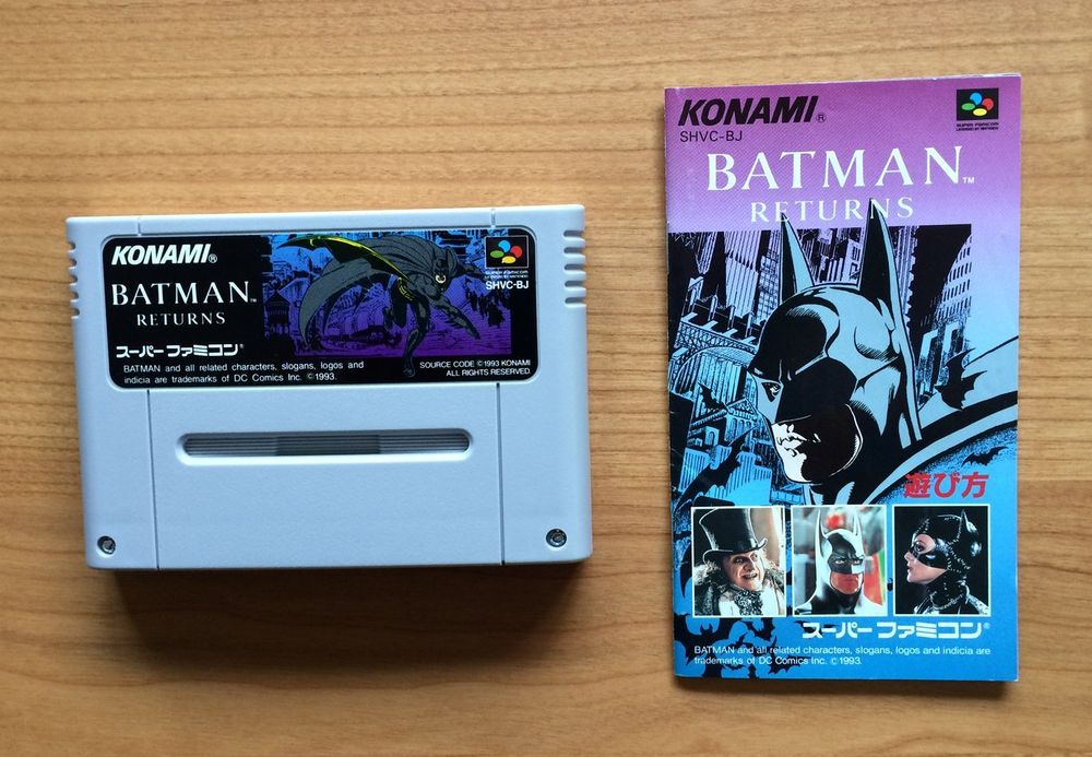 Batman Returns / Konami / Super Famicom SNES NTSC Japan | Kaufen auf ...
