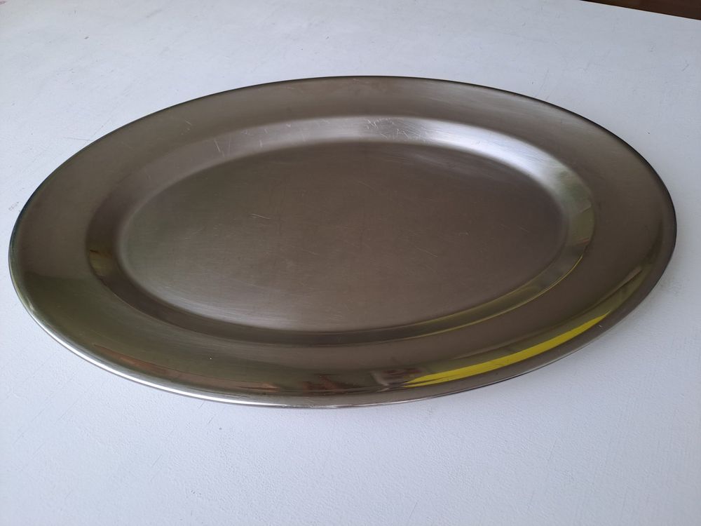 Serviceplatte - Servierplatte aus Metall | Kaufen auf Ricardo