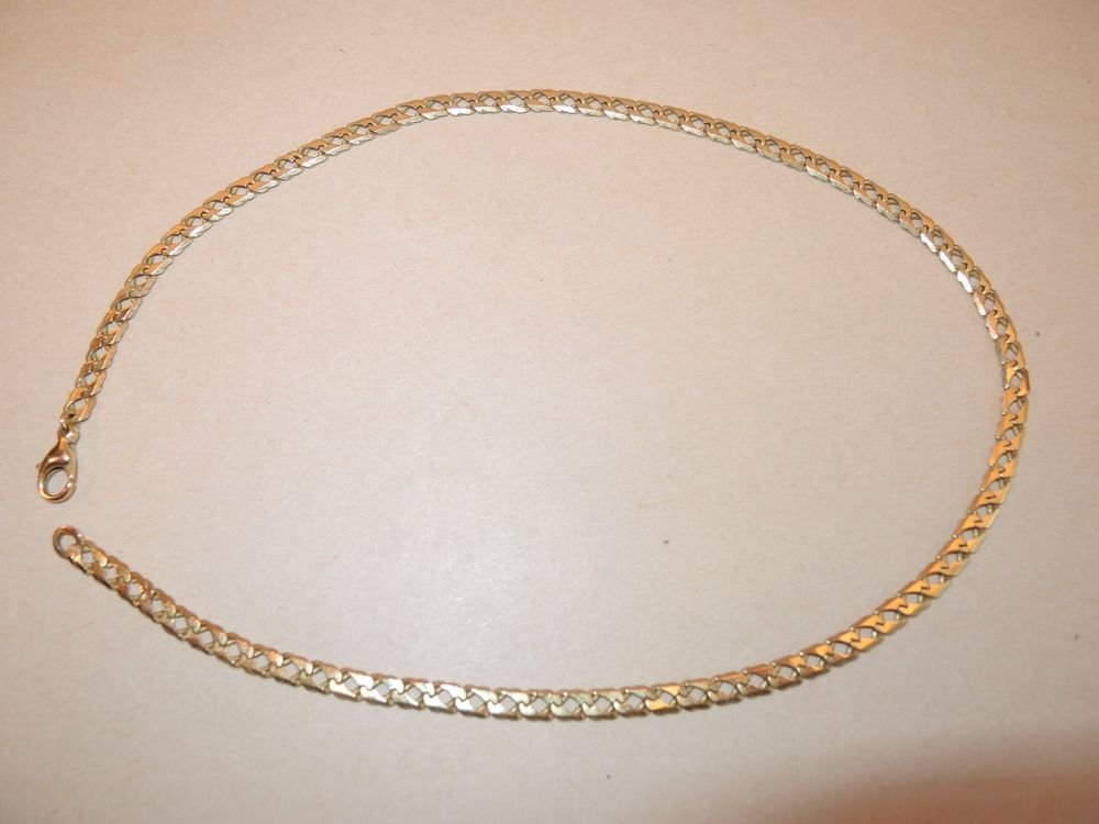 Hals Kette Gold 333 Panzer Collier 8 Karat (Gebraucht) in Rorschach für CHF 470 – mit Lieferung ...
