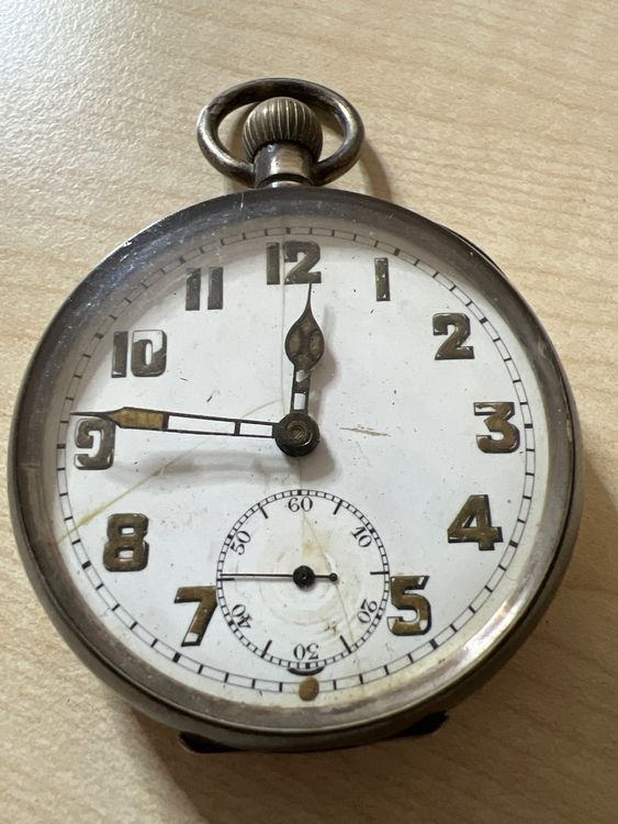 Antike Taschenuhr echt Silber 49 mm (Gebraucht) in Pfeffingen für CHF 40 – mit Lieferung auf ...
