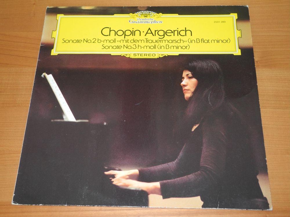 CHOPIN: SONATEN NR. 2 + 3 – MARTHA ARGERICH - DGG (Neu (gemäss Beschreibung)) in Fahrwangen für ...