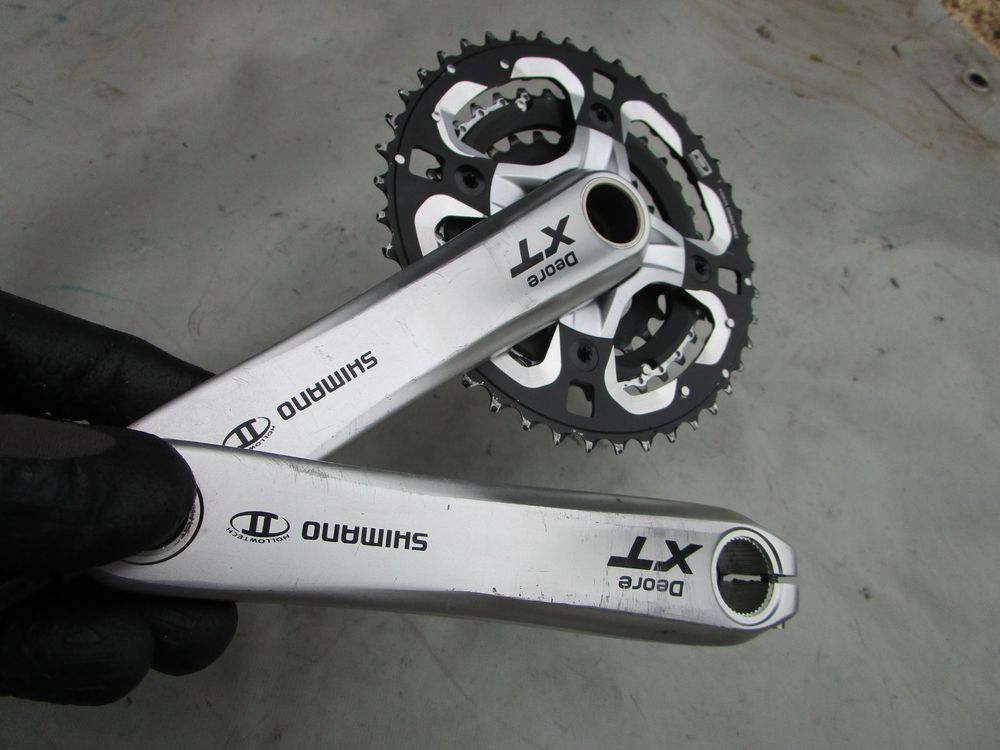 SHIMANO XT 3er Kurbel (Gebraucht) in Ottikon für CHF 65 – mit Lieferung auf Ricardo kaufen