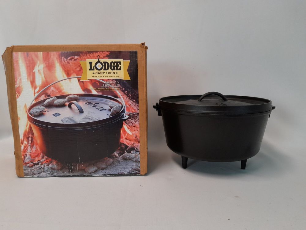 LODGE Gusseisen Feuer Topf Dutch Oven | Kaufen auf Ricardo