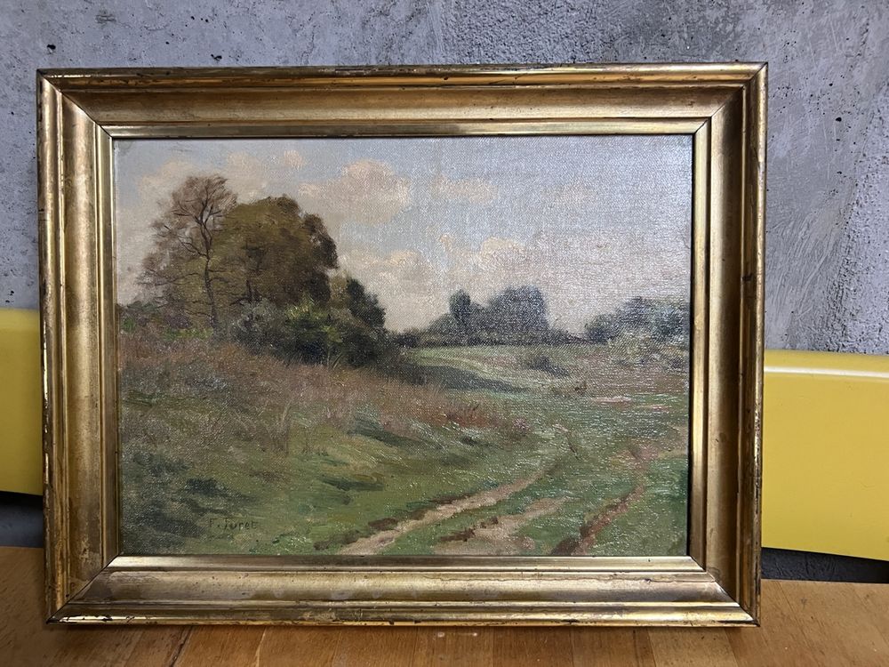 FRANCOIS FURET (1842-1919)Huile sur toile signée… (Gebraucht) in Genève ...