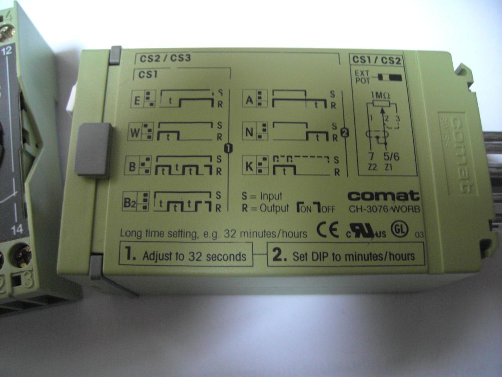 Zeitrelais.Comat.Timer.Steckrelais (Gebraucht) in Grindelwald für CHF 5 ...