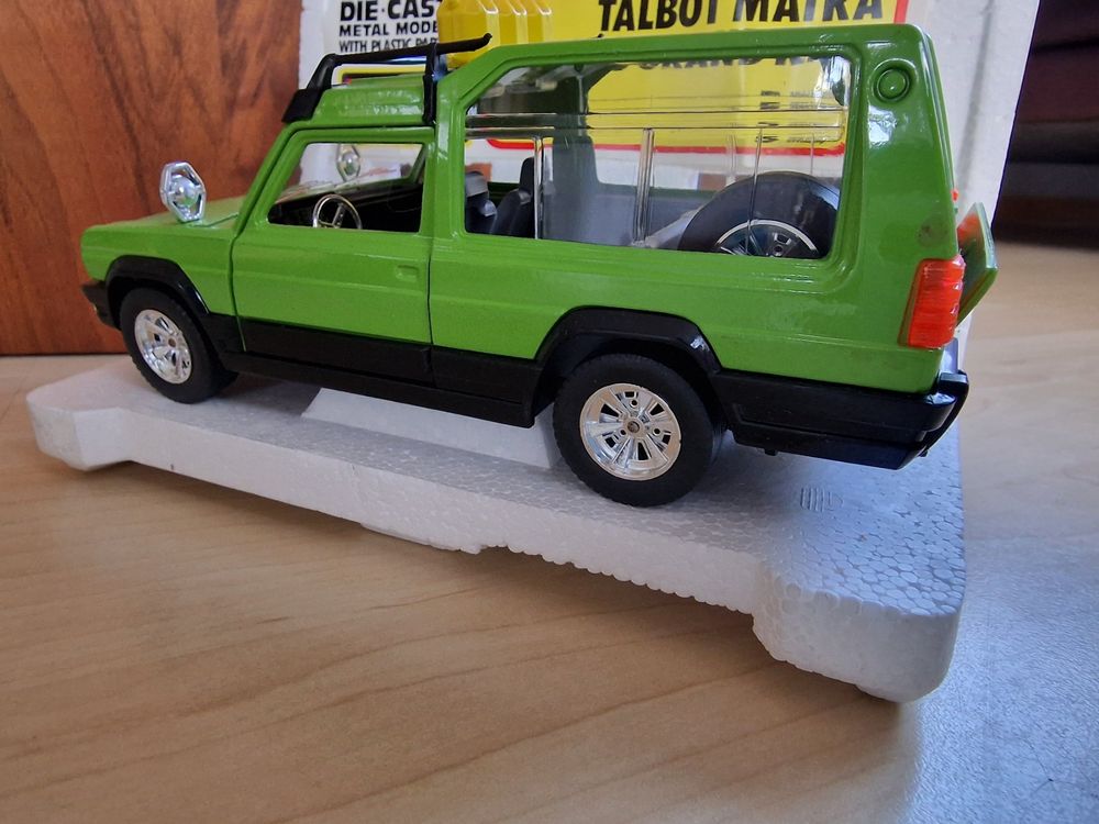 Talbot Matra Rancho Grand Raid bburago 1:18 Simca | Acheter sur Ricardo