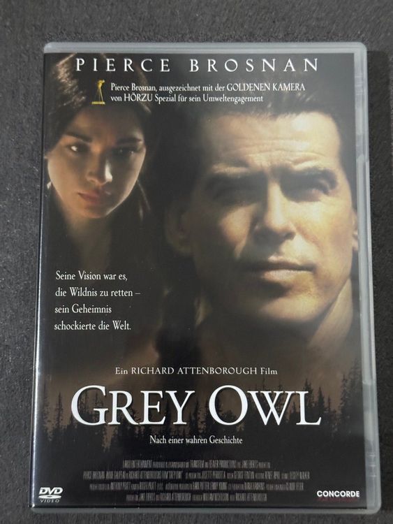 Grey Owl DVD ein Richard Attenborough Film Pierce Brosnan (Gebraucht ...