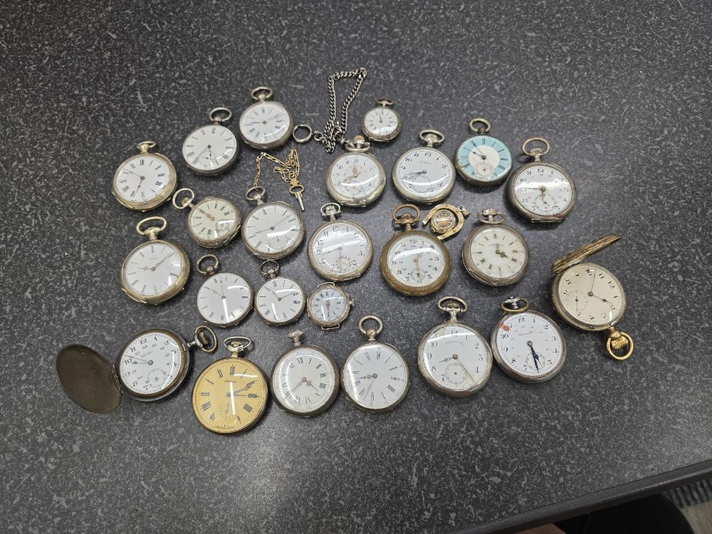 Konvolut Antike Taschenuhren Silbertaeschchenuhr | Kaufen auf Ricardo