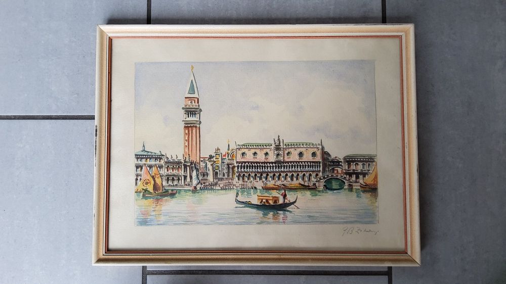 Ancienne aquarelle signée (Gebraucht) in Malleray für CHF 1 – mit Lieferung auf Ricardo kaufen