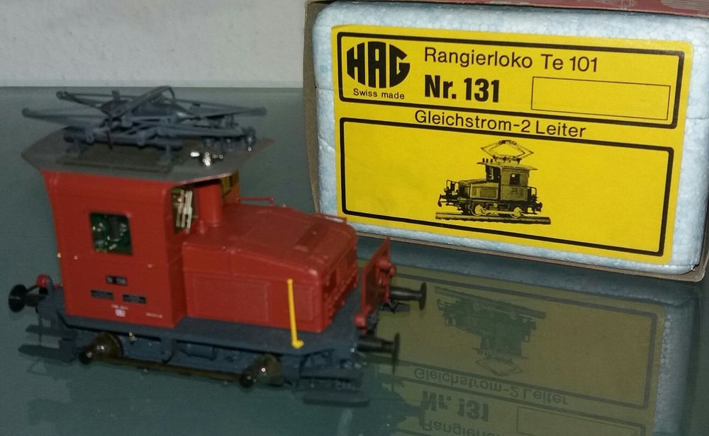 HAG 131 - Rangierloko Te 101 - Gleichstrom-Digital--Spur HO (Gebraucht ...