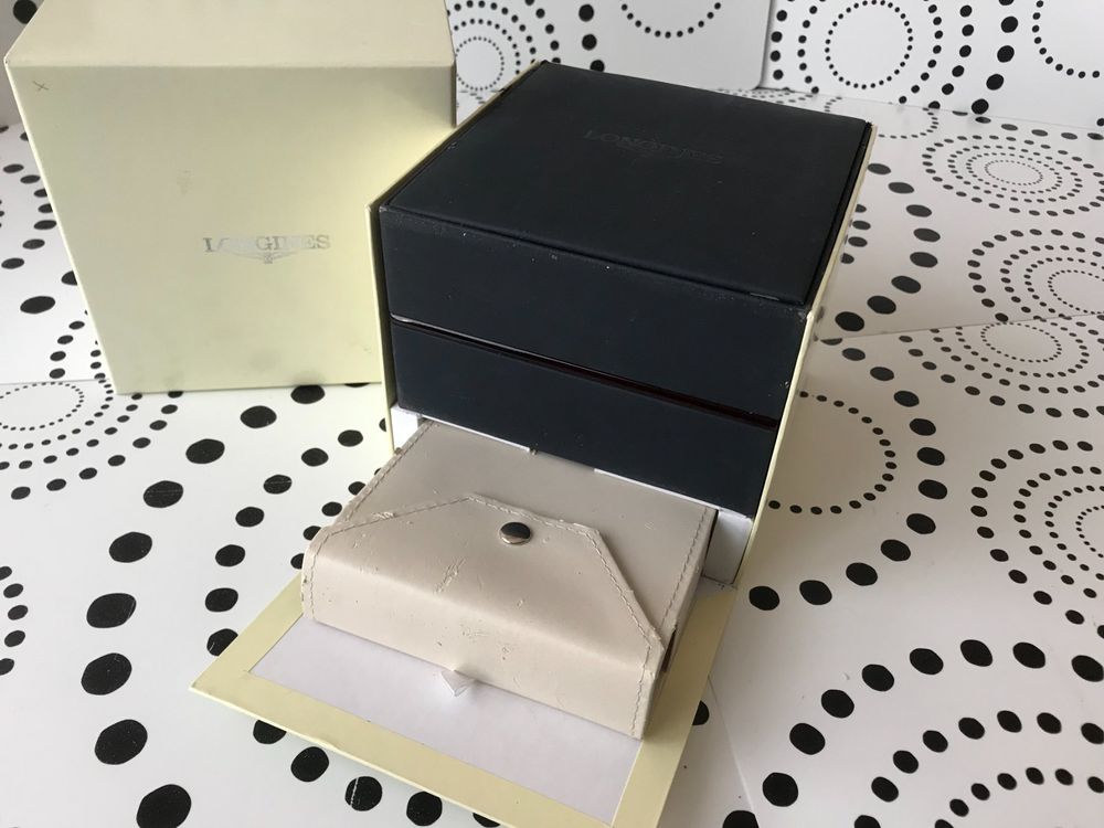 LONGINES ORIGINAL - BOX ECRIN SCHACHTEL WATCH CASE !!! (Gebraucht) in ...